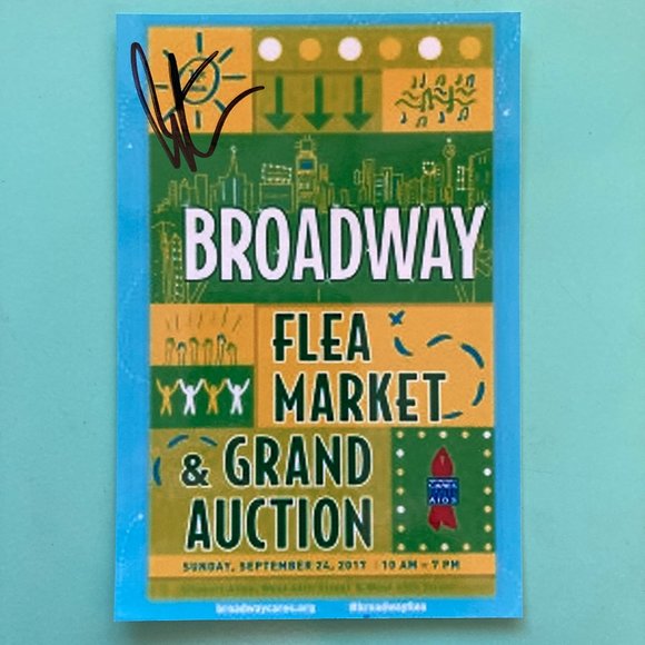 Autograph | Other | Akron Watson Broadway Flea Market Signed Photo 4x6 ...